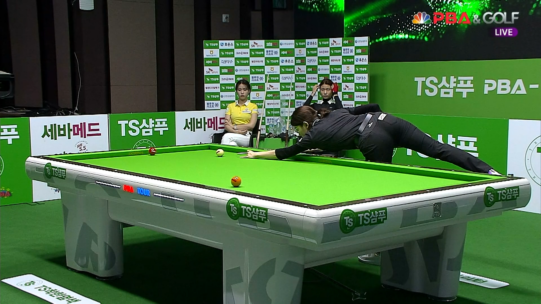 다음스포츠 | 전애린vs용현지vs이미래vs오수정 전반전 HL [TS샴푸 LPBA 챔피언십 2021 32강전]