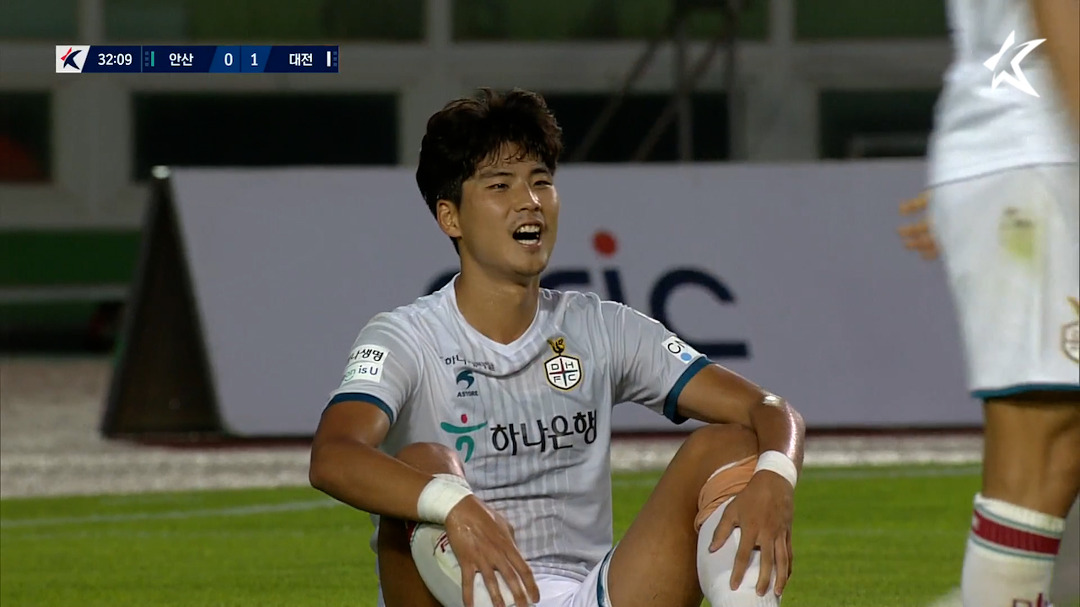 [25R HL] 안산 vs 대전 | 다음스포츠