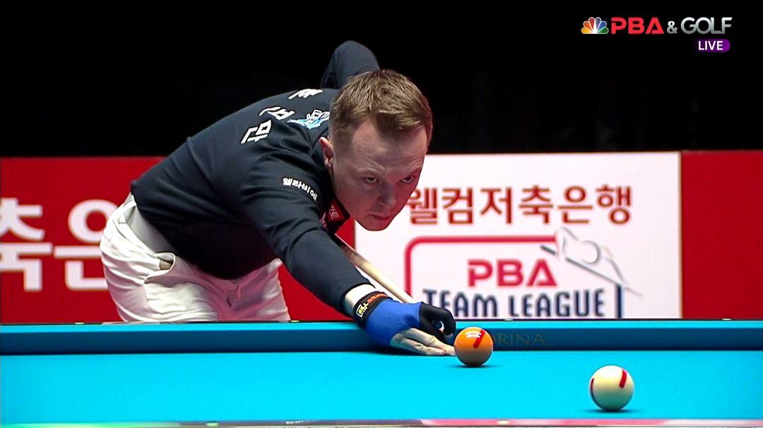 TS샴푸히어로즈(김종원) vs 휴온스레전드(G.호프만) 6세트 HL[웰컴저축은행 PBA 팀리그 4R] | 다음스포츠