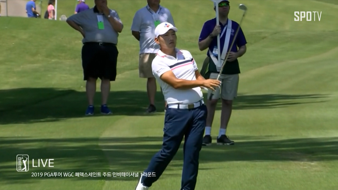 '유일한 한국 선수' 강성훈의 티 오프 [WGC 페덱스 세인트 주드 1R] | 다음스포츠