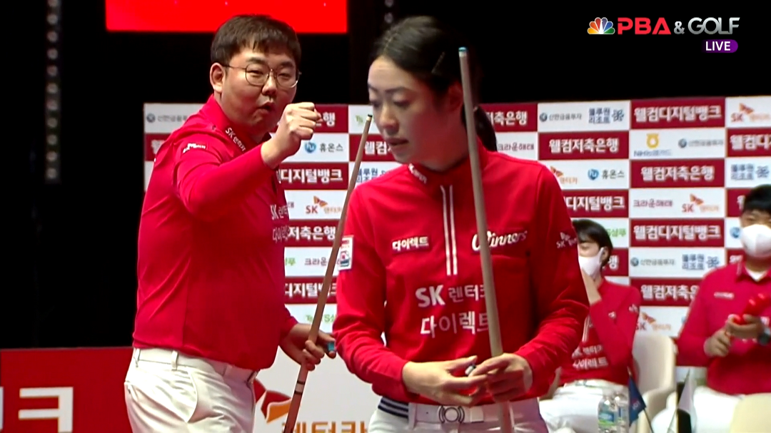 좋은 호흡으로 1이닝 6연속 득점 하이런을 뽑아내는 SK렌터카[웰컴저축은행 PBA 팀리그 5R] | 다음스포츠