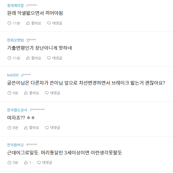 블라인드 차선변경 논란 블박 자동차 짤티비 Jjtvkr