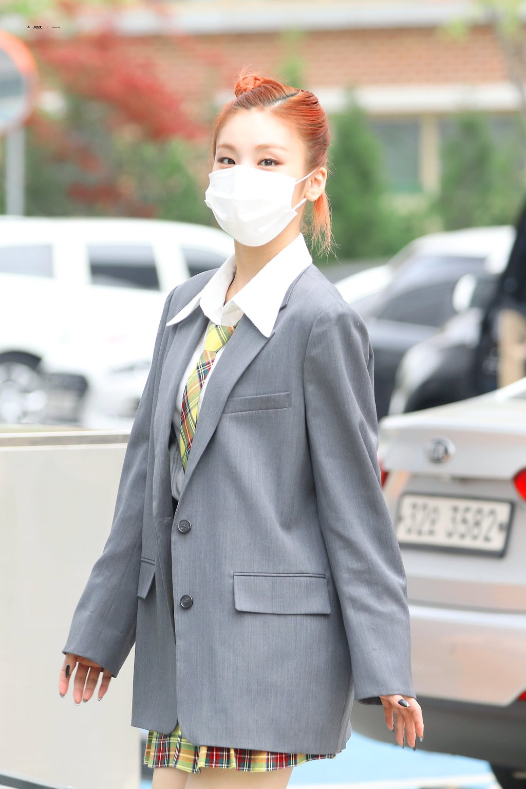 특이한 헤어스타일로 아는형님 출근하는 Itzy 예지