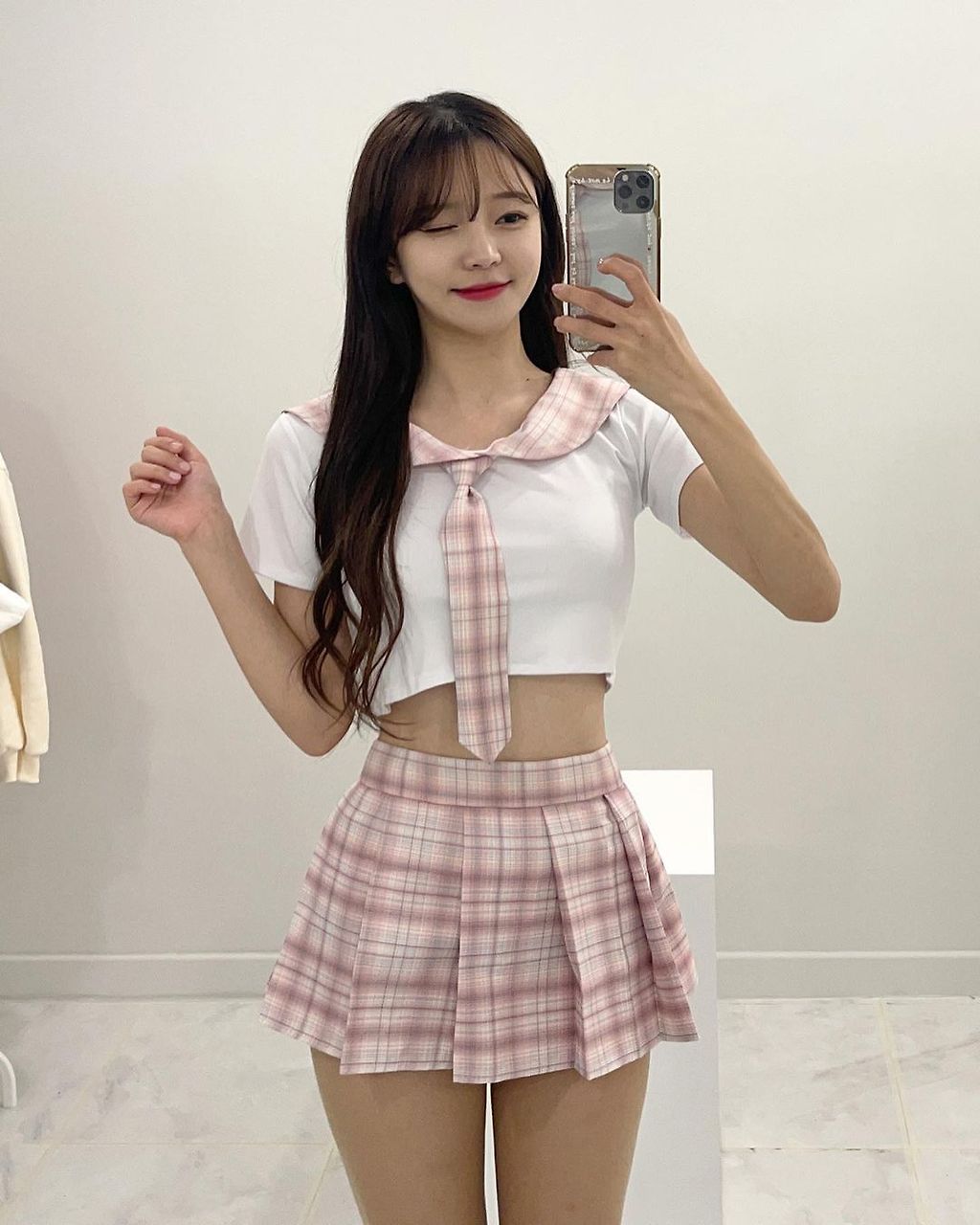 박민정 셀카 후방주의 꾸르