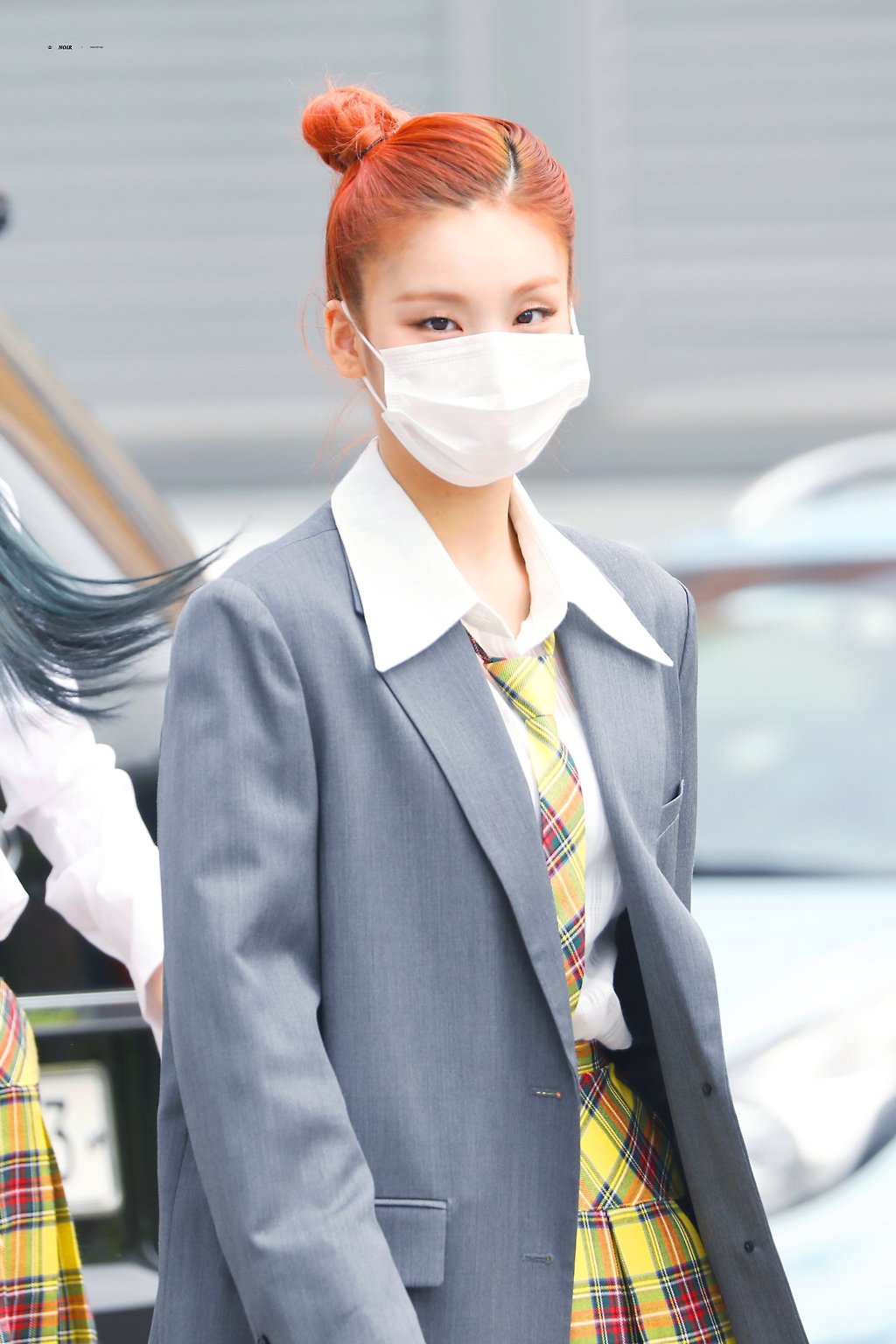 특이한 헤어스타일로 아는형님 출근하는 Itzy 예지 먹튀오버☠️