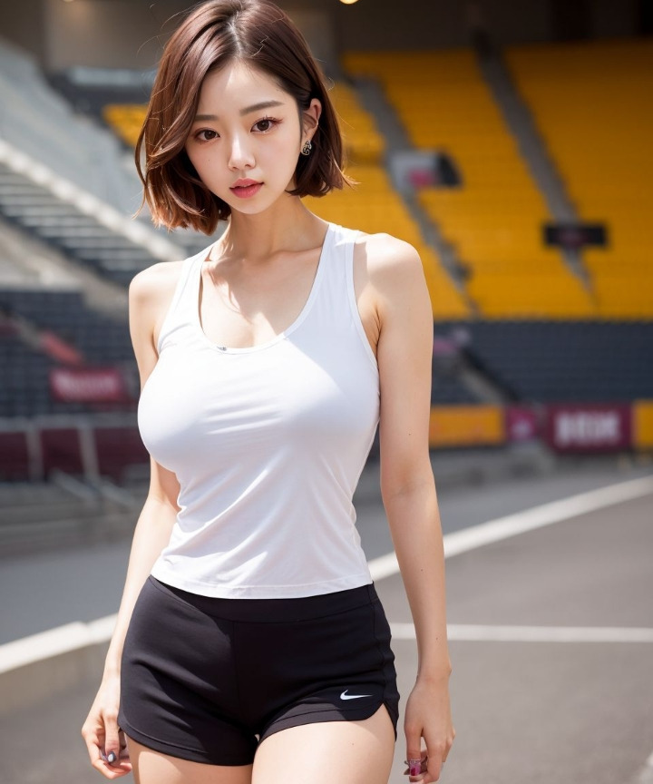 Ai야 운동하러 나온 누나들 그려줘 후방주의 꾸르