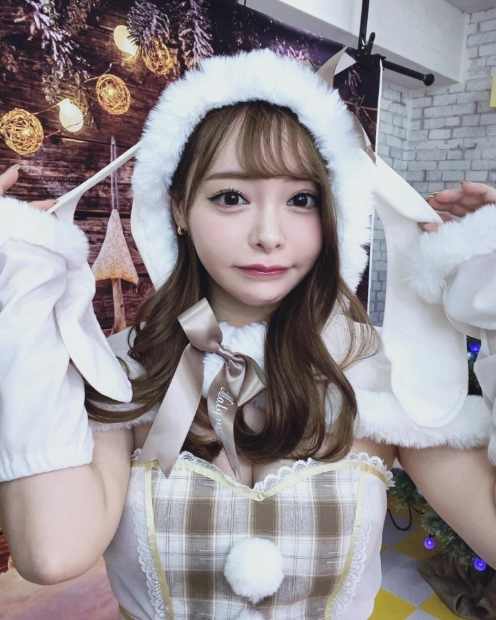 크리스마스기념 Av 배우들 코스프레 후방주의