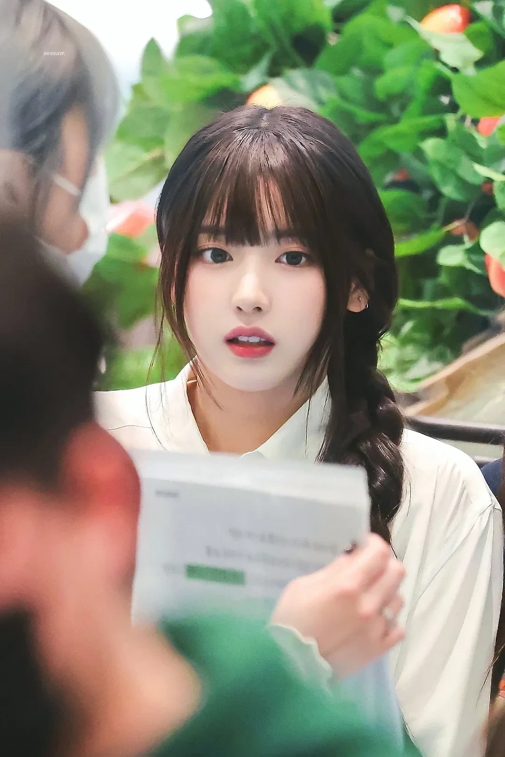 연예거중기 앨범 준비기간동안 머리색 3번 바뀐 엔믹스 지우 Daum 카페