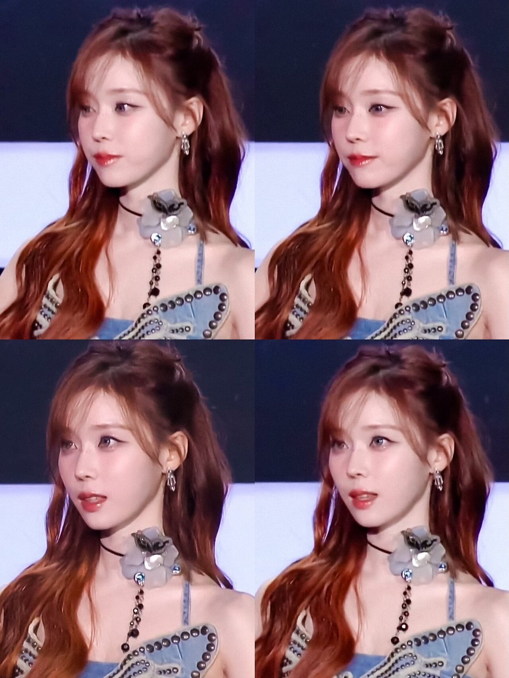 연예거중기 더팩트에서 갈색머리파란렌즈 폼 미친 윈터 고화질 Daum 카페
