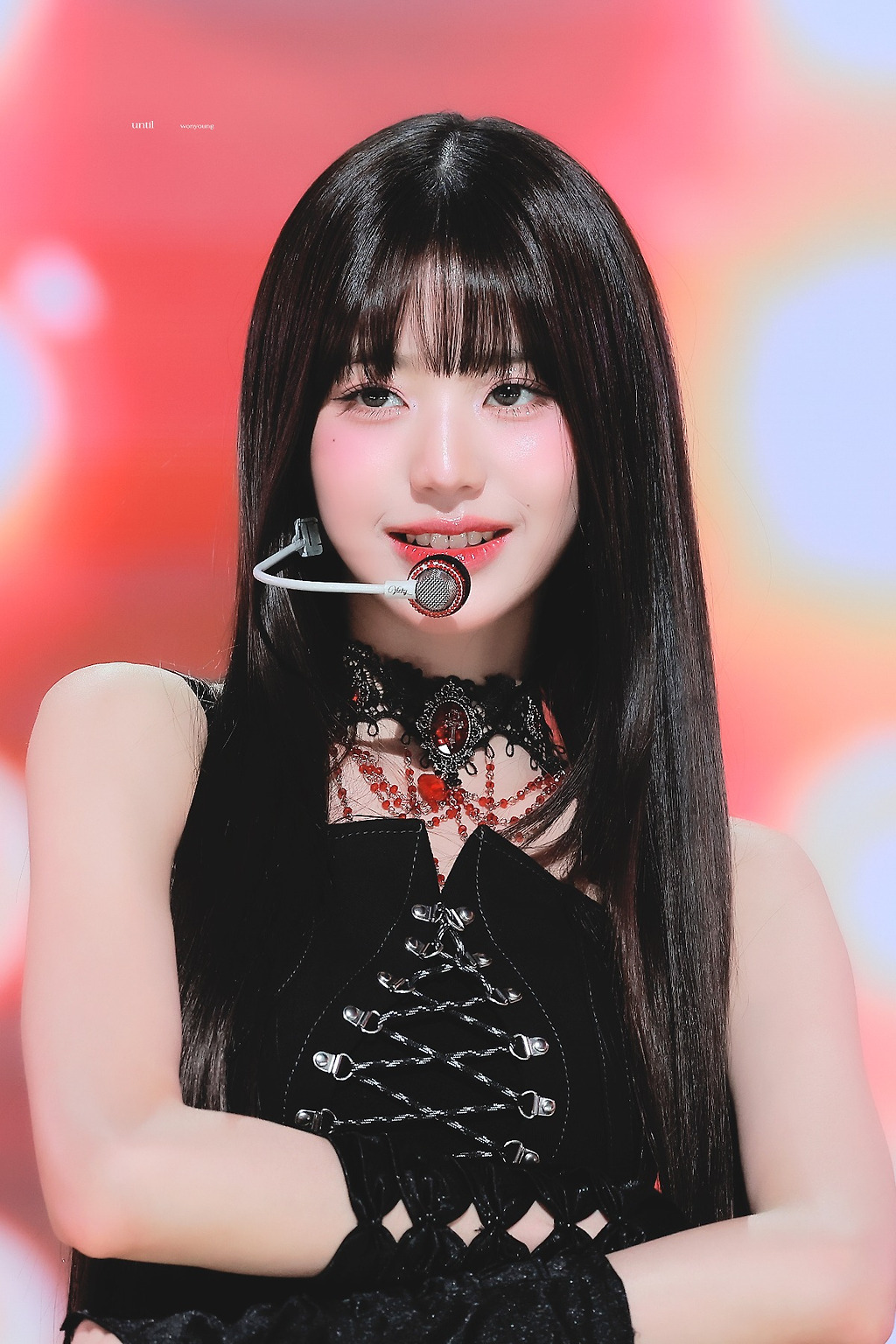연예거중기 장원영을 긴생머리고스펑크룩 St로 꾸밈 Daum 카페