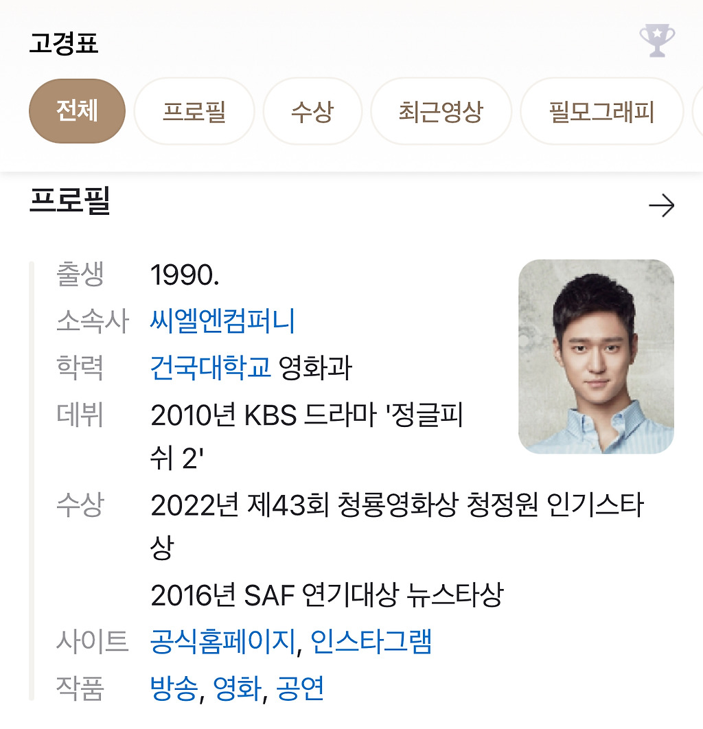 연예거중기 신경쓰이는 고경표 프로필 생일 Daum 카페