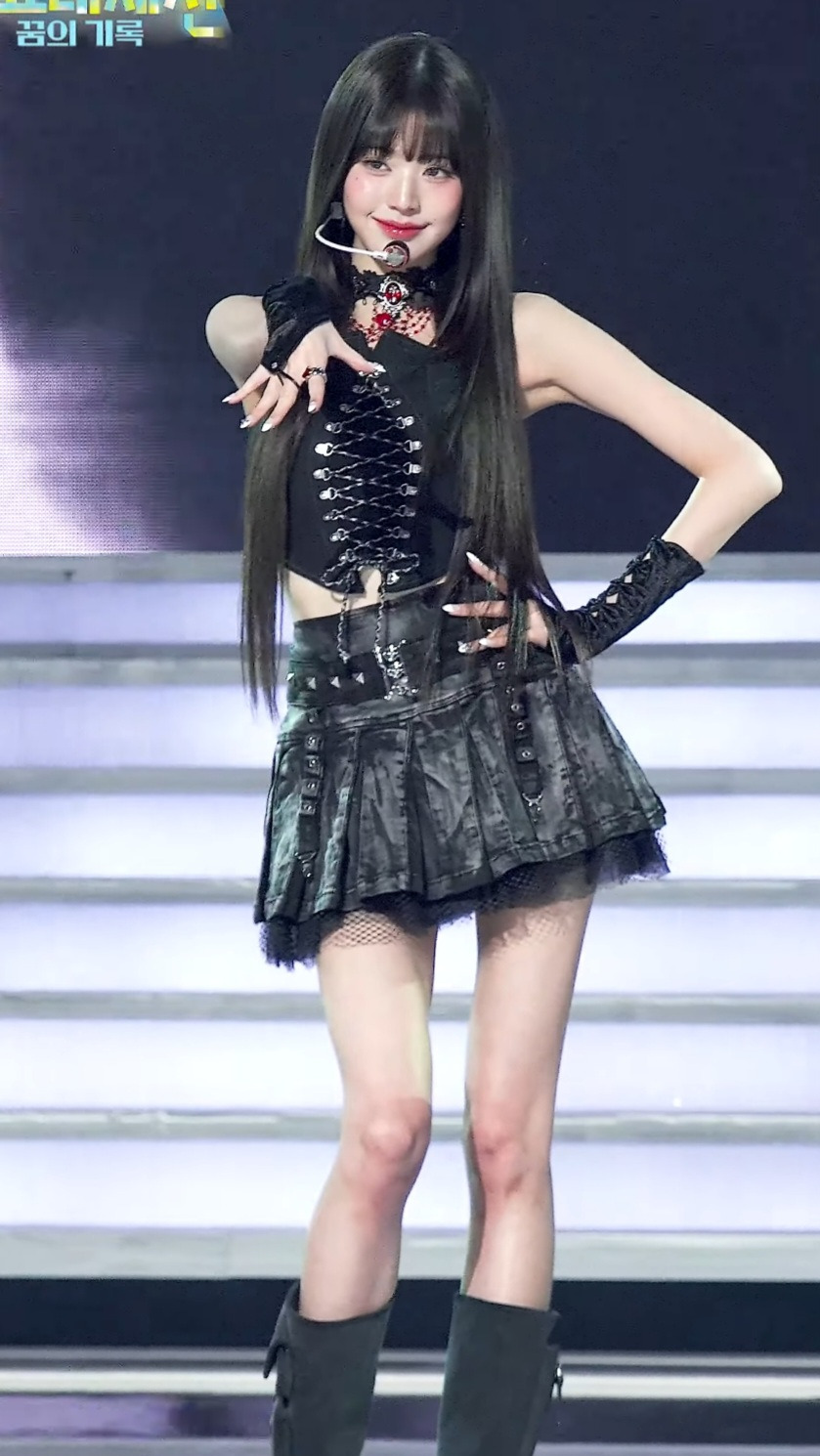 연예거중기 장원영을 긴생머리고스펑크룩 St로 꾸밈 Daum 카페