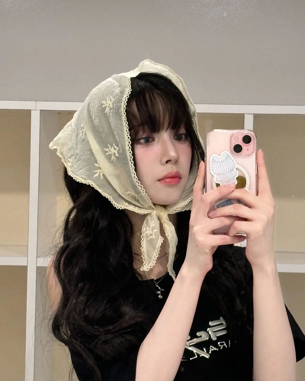 연예거중기 어제 콘서트 끝나고 셀카 찍은 에스파 카리나 Daum 카페