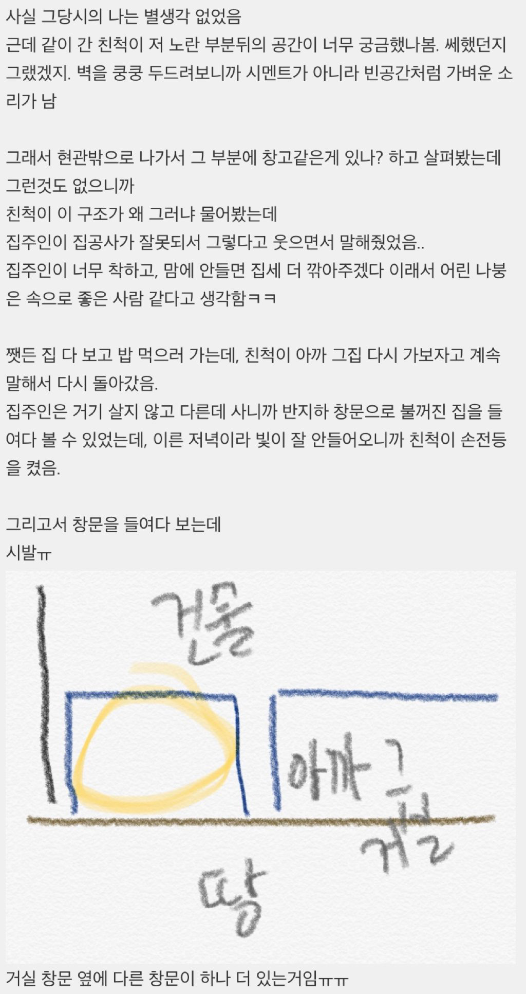 열린괴담회 괴담은 아니고 어릴 때 있었던 일인데 Daum 카페