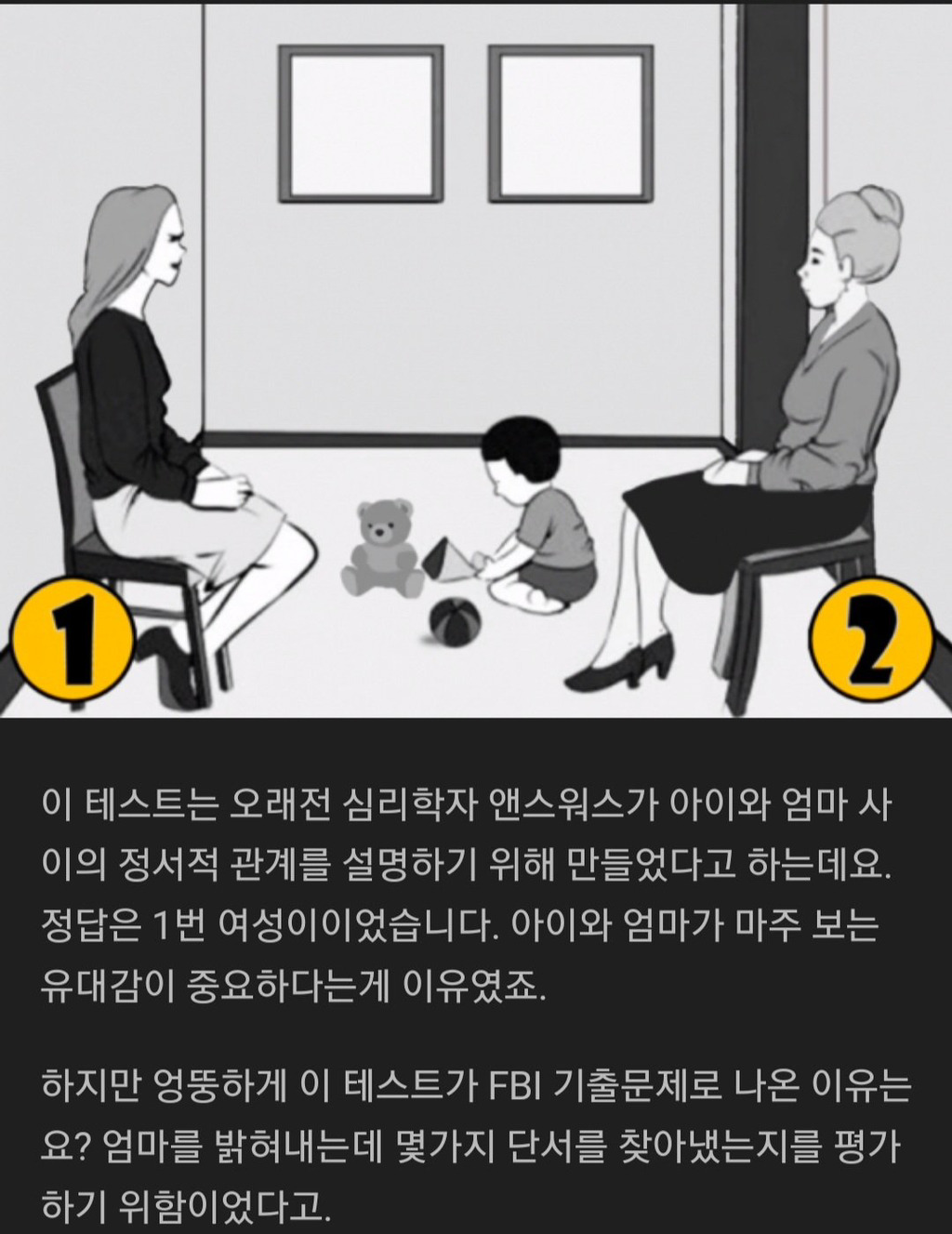 미스테리 추리물 보는 사람들 Fbi 기출 문제 누가 아이의 엄마일까 Daum 카페