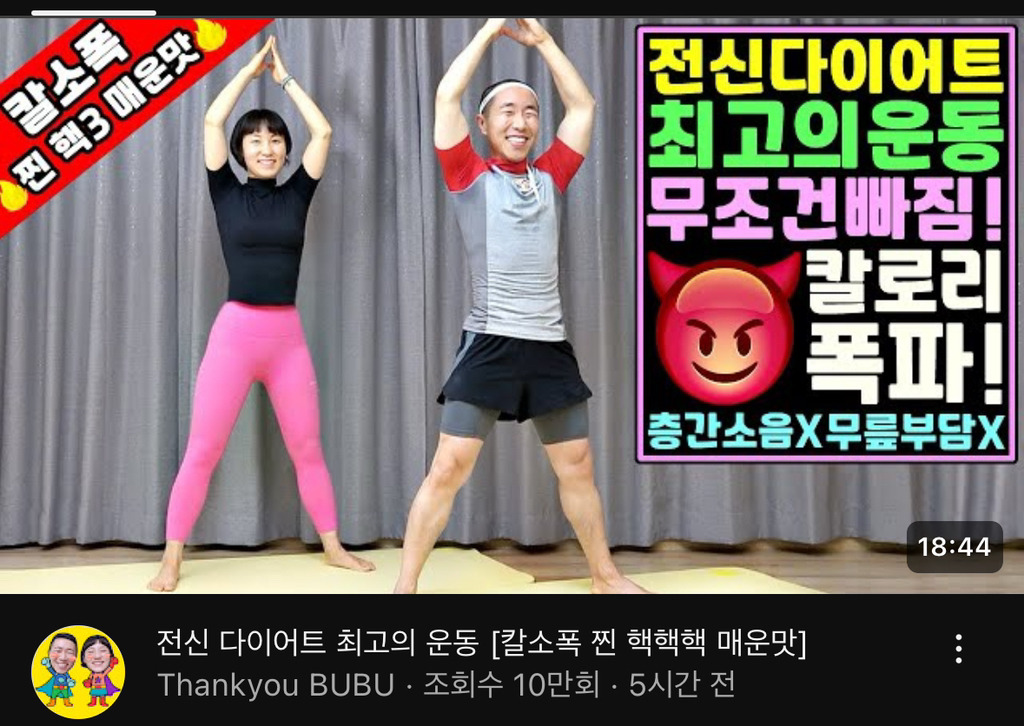 다이어트 클럽 새해에 맞춰서 돌아온 땅끄부부 Daum 카페