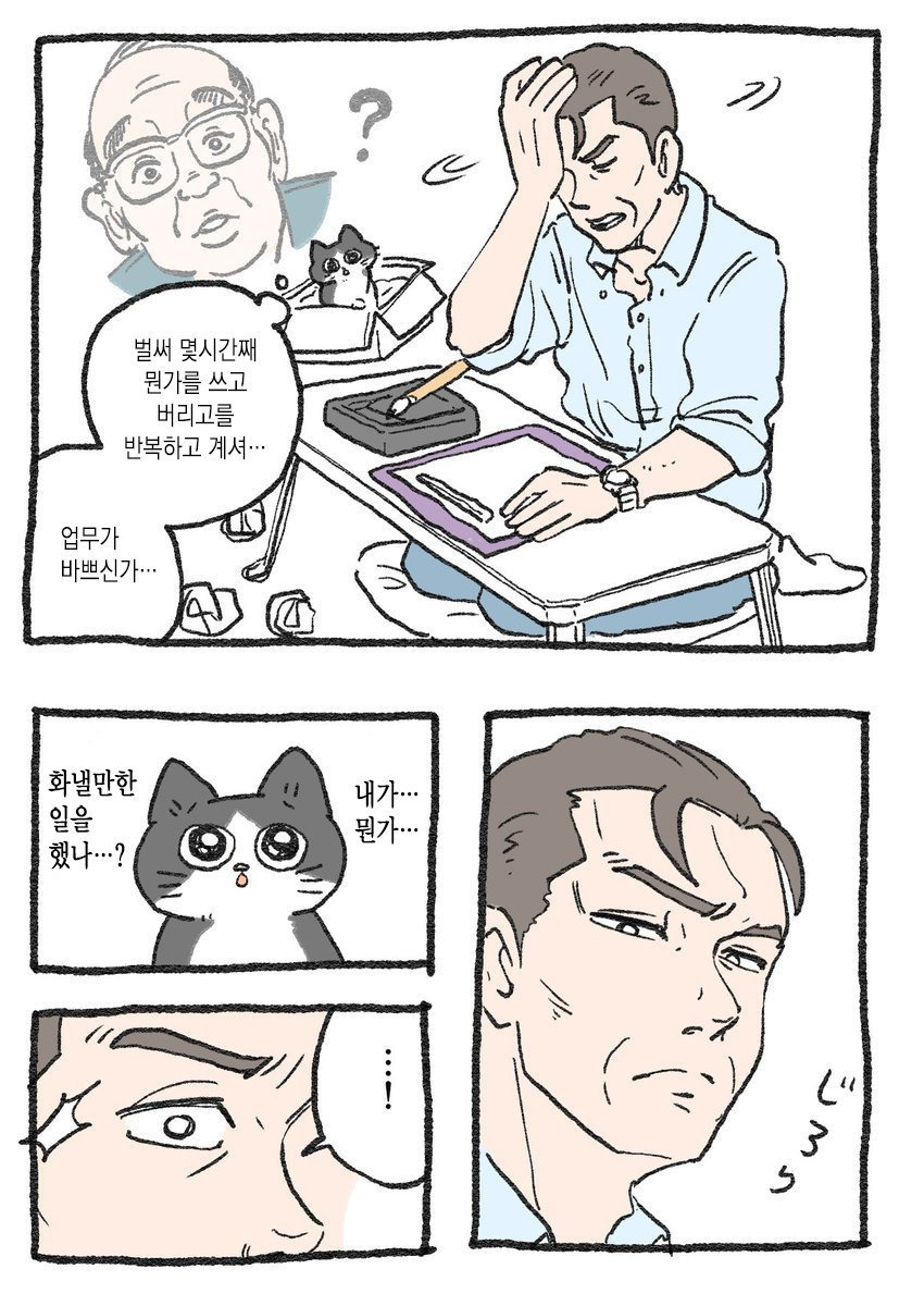 고양이는 정말 귀여워 고양이로 환생한 아저씨 만화 Daum 카페