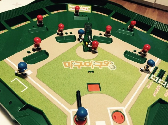 보드게임혼자만할수없잖아요 야구좋아하세요⚾️ 집에서 즐기는 초간단 야구 보드게임 마구야구왕kr” Daum 카페