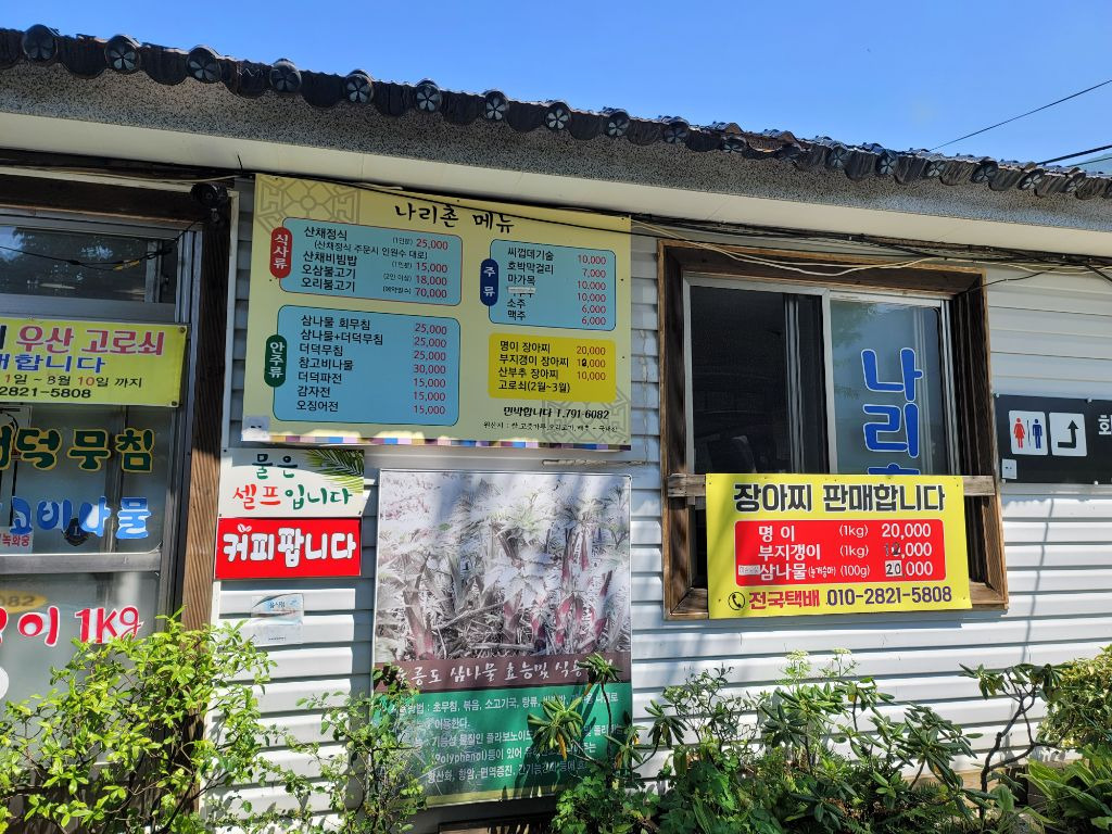 맛술싸 울릉도 여행 2 나리분지 나리촌식당 Daum 카페