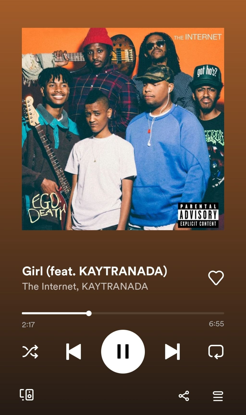 스포티파이(Spotify) | Girl (feat. KAYTRANADA) - The Internet, KAYTRANADA ...