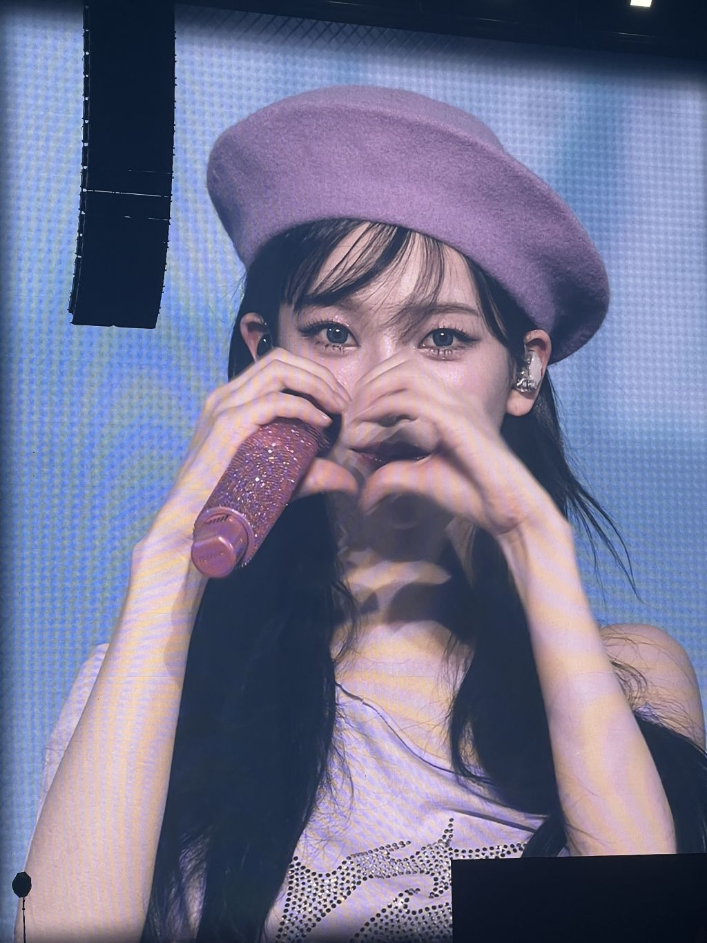 혹하게하는것들 오늘자 에스파 막콘 카리나 전광판 Daum 카페