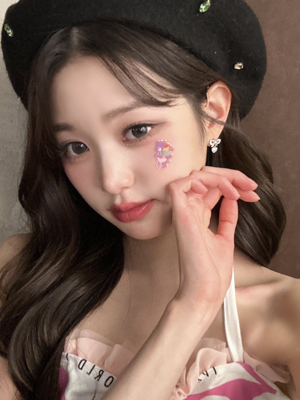 혹하게하는것들 아이브 장원영 곰돌이 스티커 Daum 카페