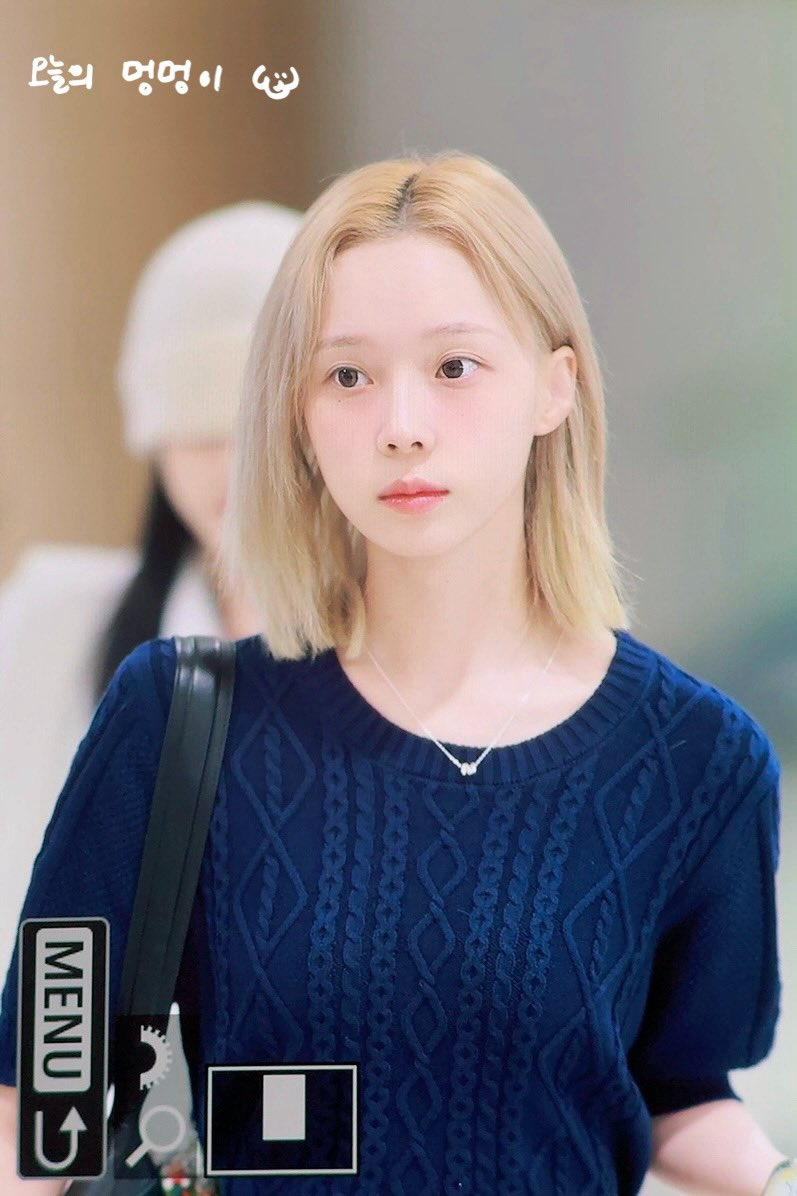 혹하게하는것들 오늘자 에스파 일본 출국 기사사진 Daum 카페