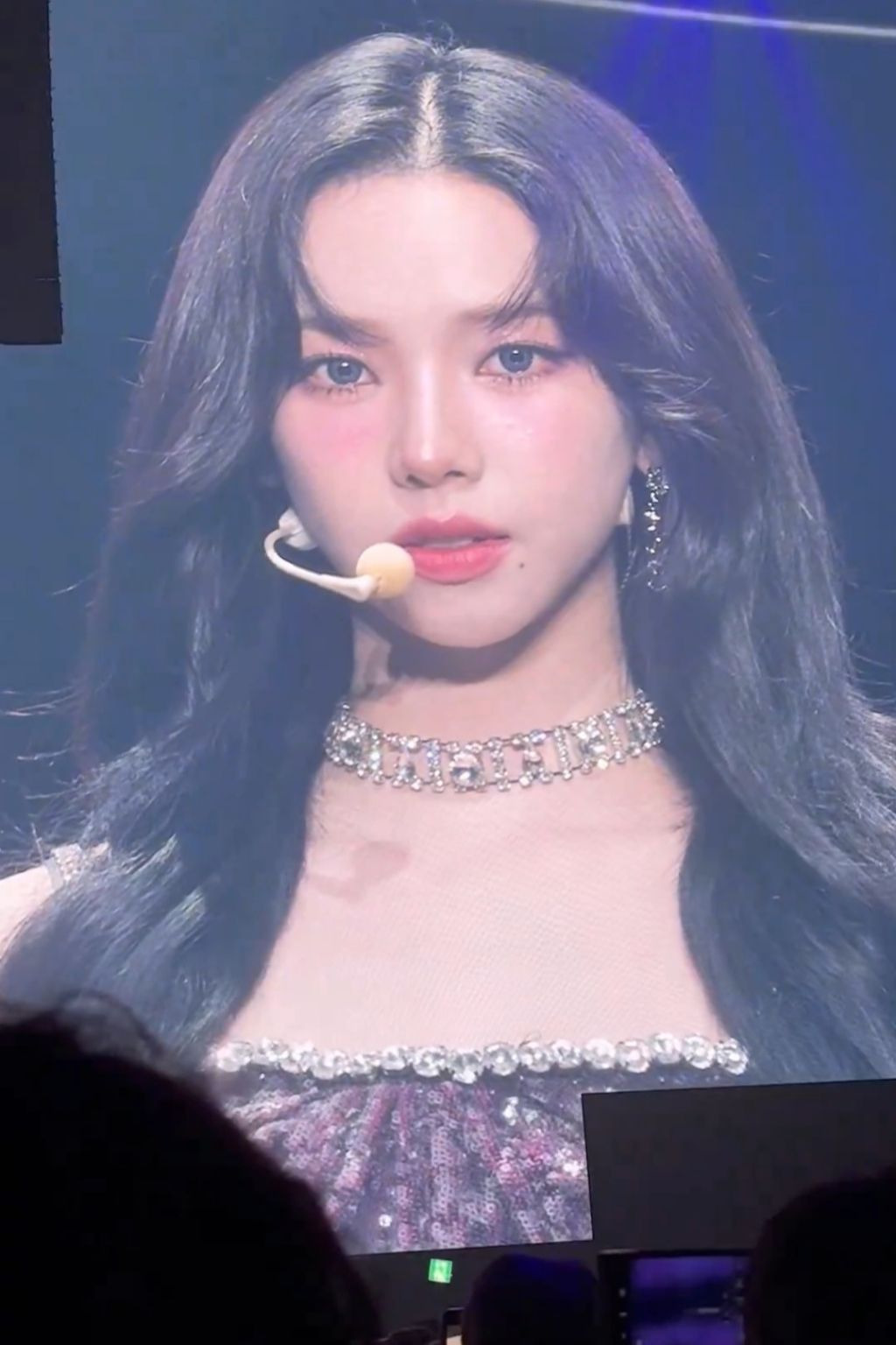 혹하게하는것들 오늘 에스파 마지막 콘서트 카리나 전광판 Daum 카페