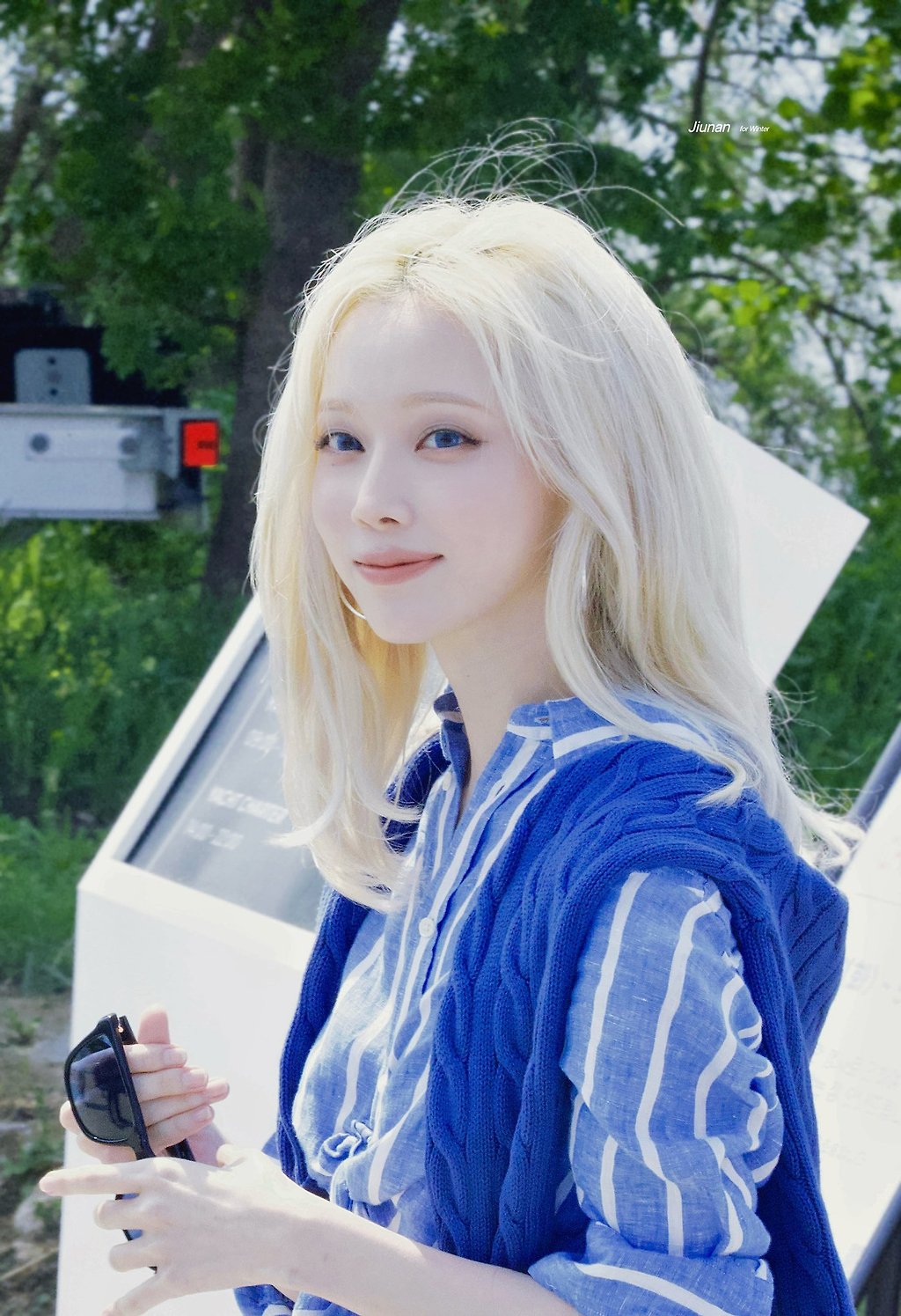 혹하게하는것들 오늘자 랄프로렌 행사 에스파 윈터 Daum 카페