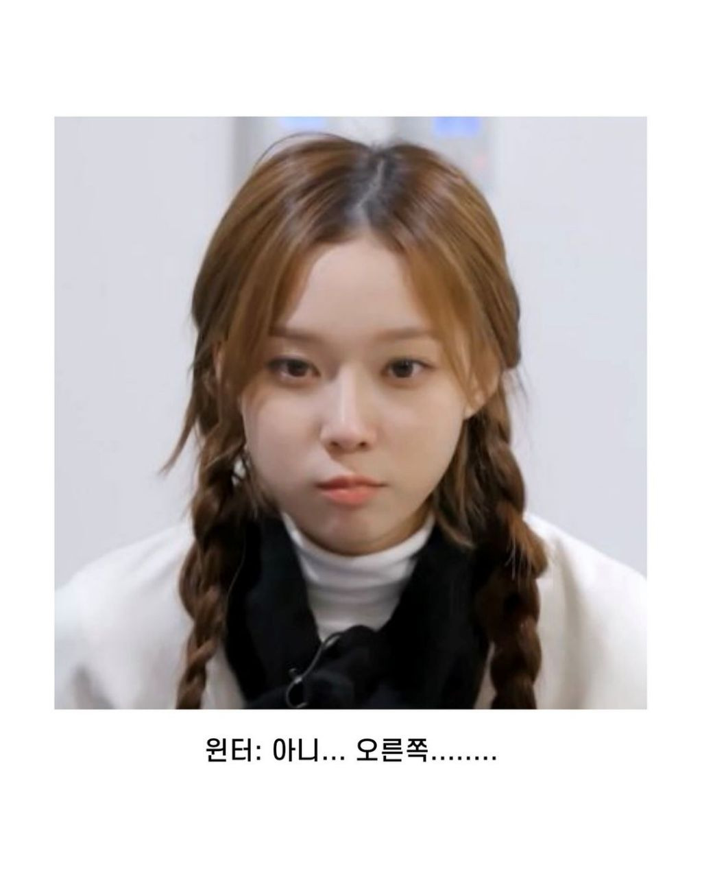 혹하게하는것들 연습생 시절 볼살 때문에 스트레스 받았던 윈터 Daum 카페