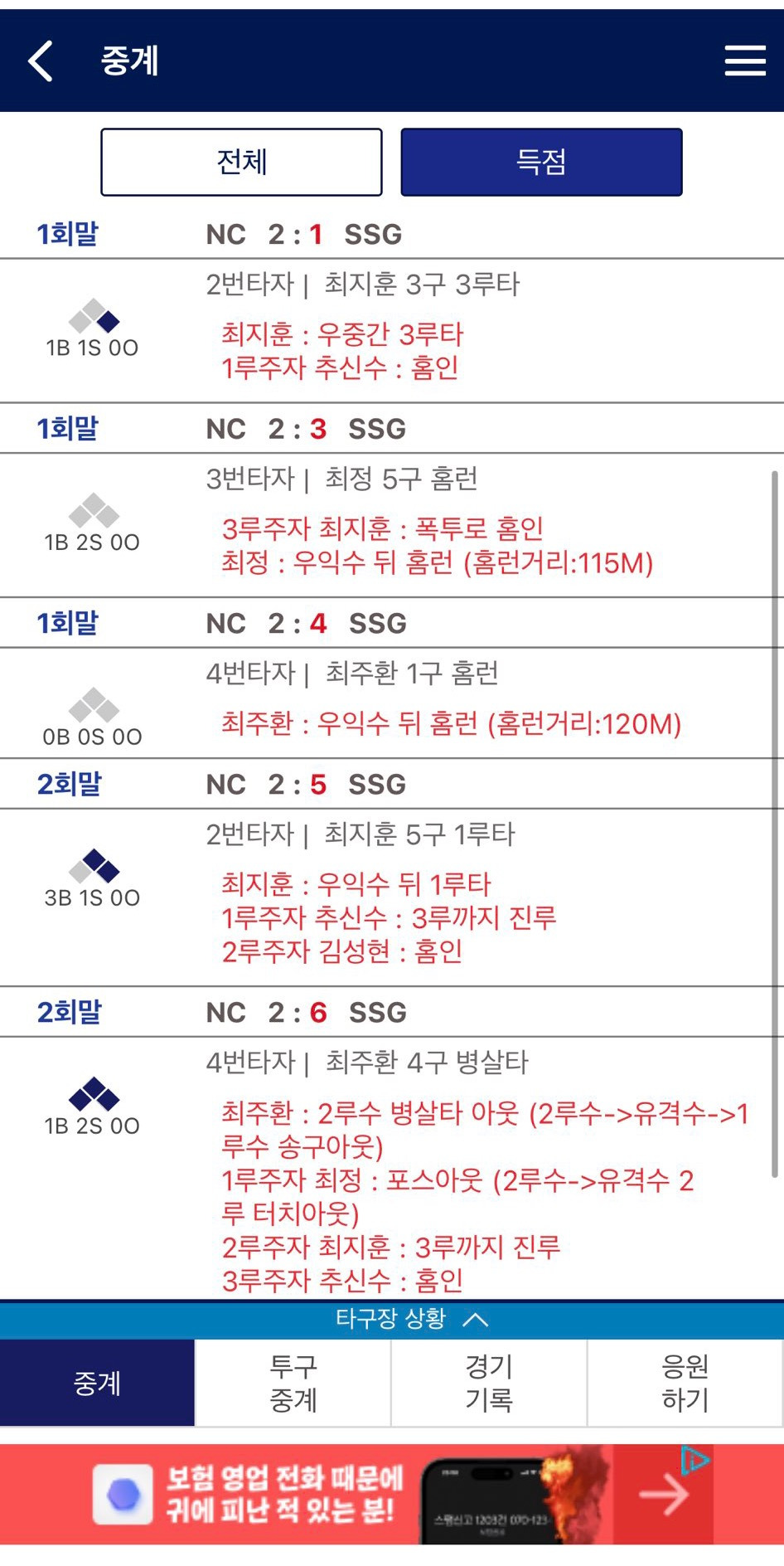 뜨겁게 외쳐라 SSG 랜더스 | 최지훈최정최주환최지훈최정최주환최지훈최ㅈ - Daum 카페