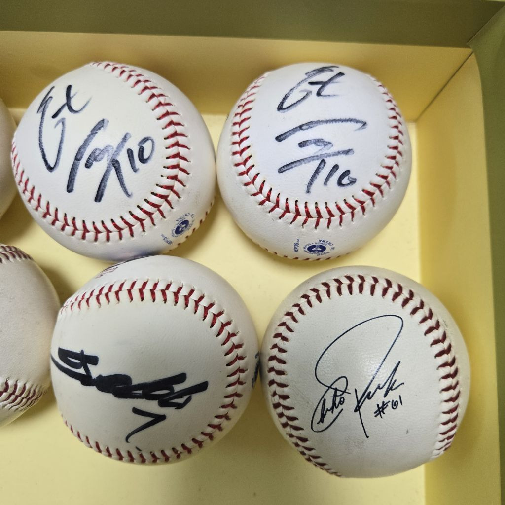 압도하라! KIA 타이거즈 | 옛날 기아 선수들싸인볼 있는데 누군지 알랴주실 분 - Daum 카페