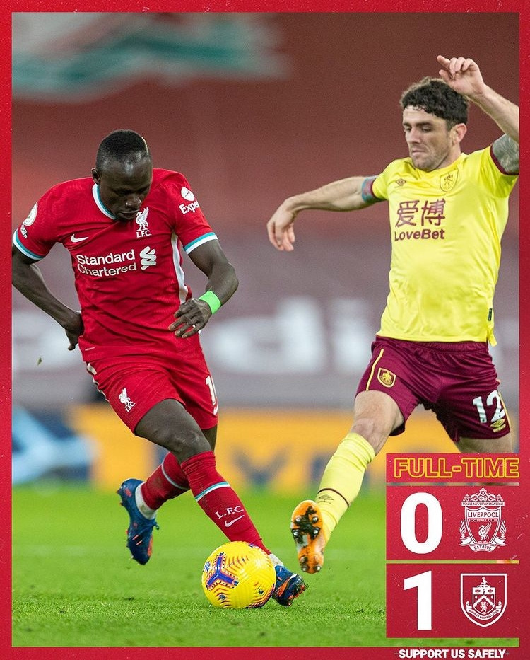 [20/21 EPL 19R] 리버풀 vs 번리