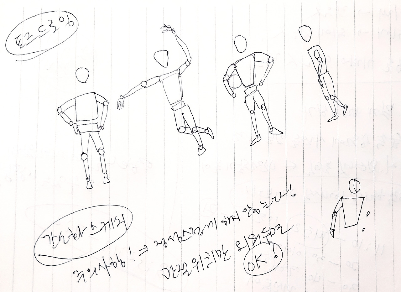 29화 오징어게임으로 포즈드로잉을 해봤다 