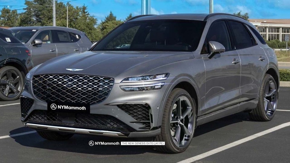 "포르쉐 넘보는 디자인" 신형 GV70 이렇게 나온다