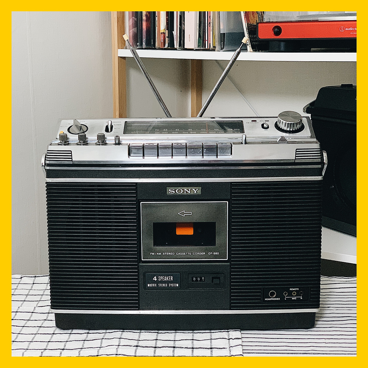 45년을 울려온 SONY CF-580 : 클리앙