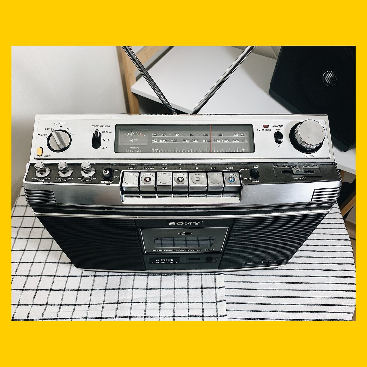 45년을 울려온 SONY CF-580 : 클리앙