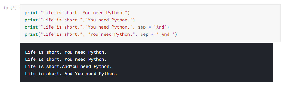 2. 인생은 짧고 당신은 파이썬이 필요하다.