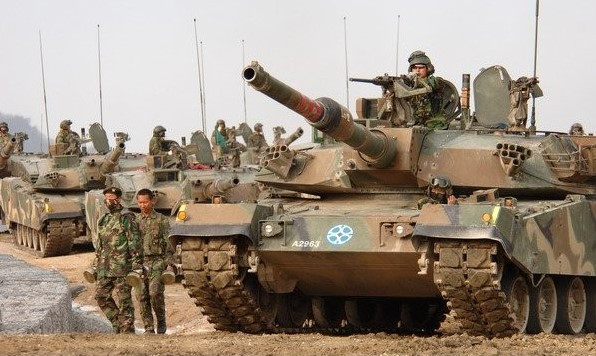 한국군 주력 MBT, K1A1