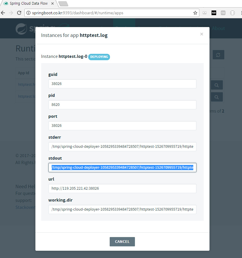 Spring Cloud DataFlow