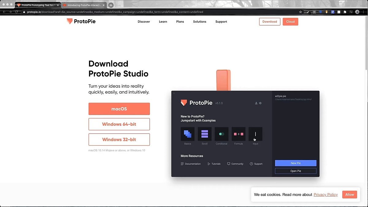 [아폴로 그래픽] 어도비XD 호환되는 ProtoPie