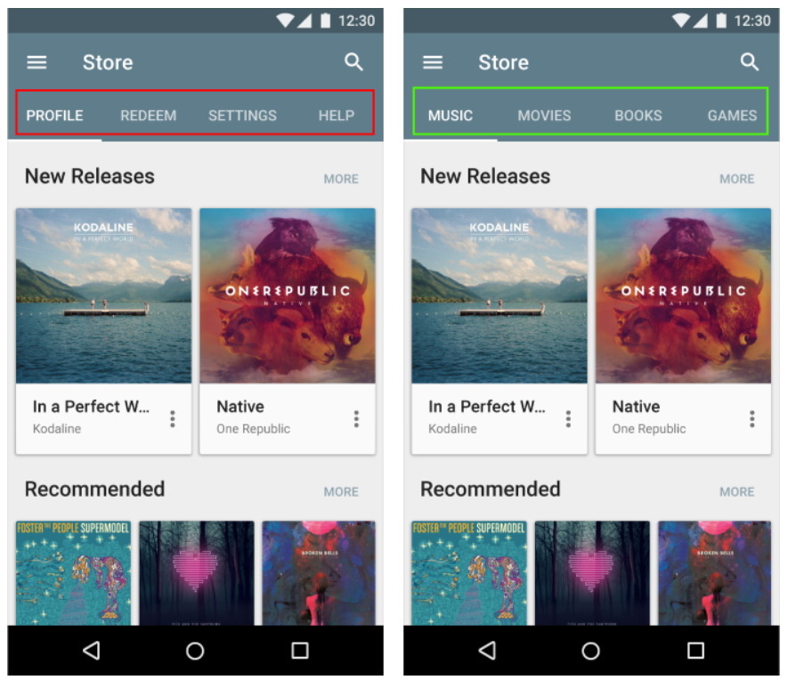 탭(Tabs) UX 설계 13가지 원칙
