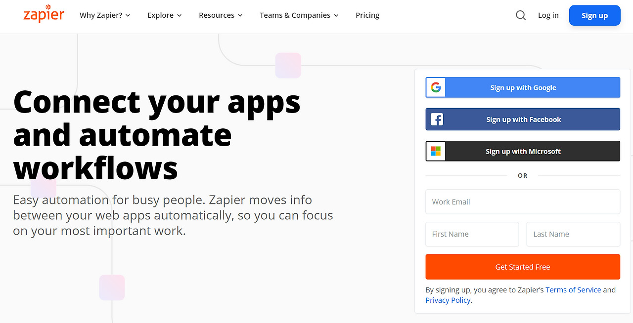 바쁜 실무자를 위한 자동화 Tool - Zapier