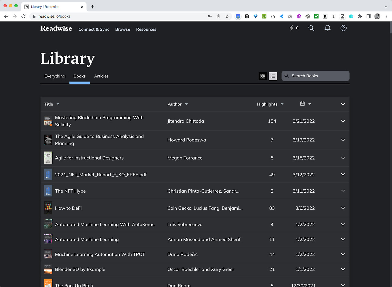 Readwise: 읽고 메모하고 밑줄 긋기를 한 곳에