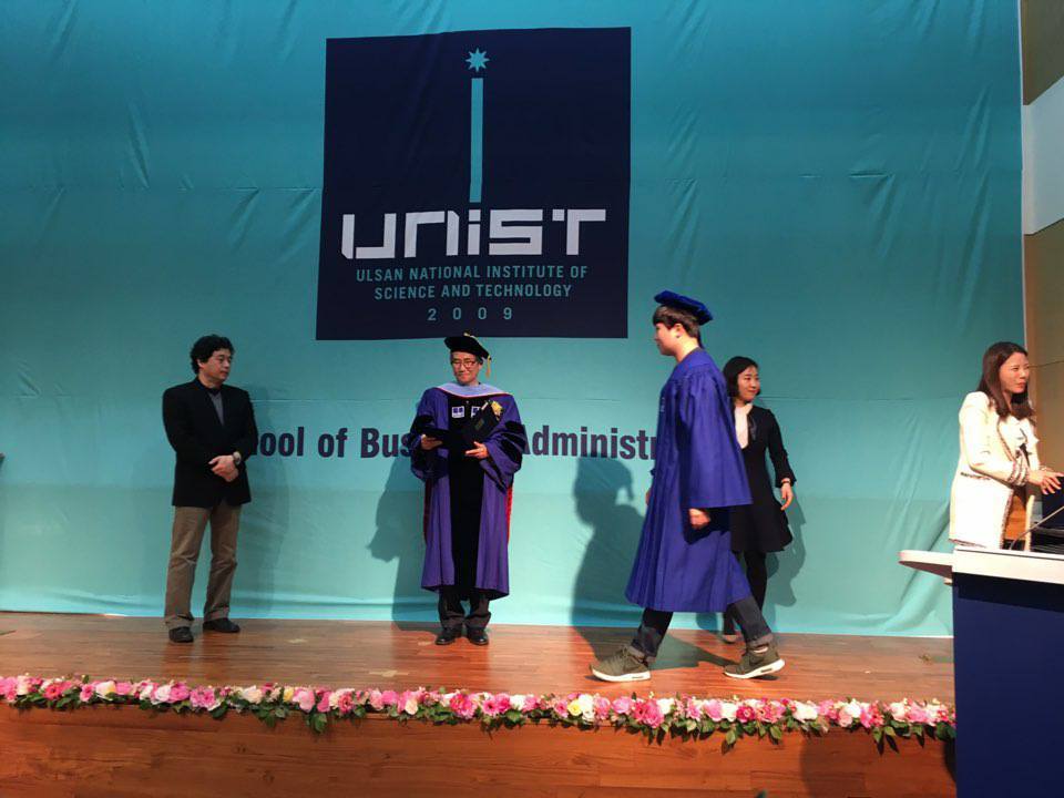 UNIST 1기 졸업