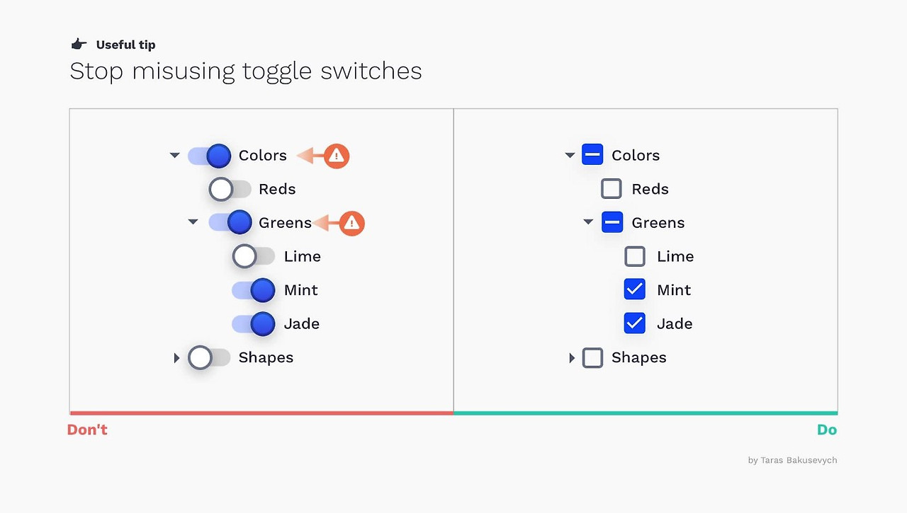 UI 디자인 가이드 : Select Controls