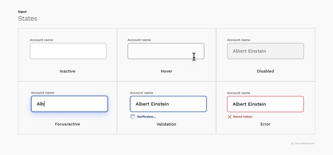 UI 디자인 가이드 : Text Field & Form