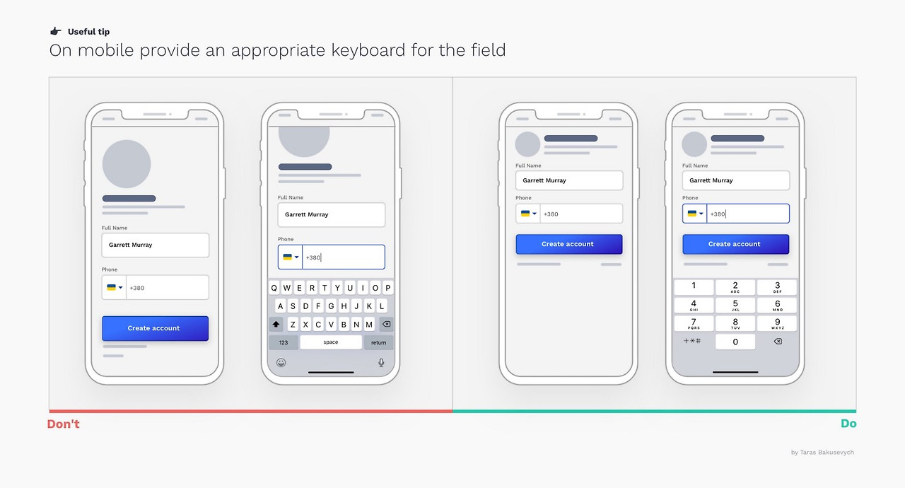 UI 디자인 가이드 : Text Field & Form