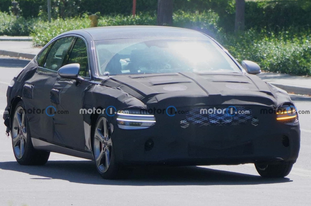 제네시스 G80 페이스리프트 예상도 공개