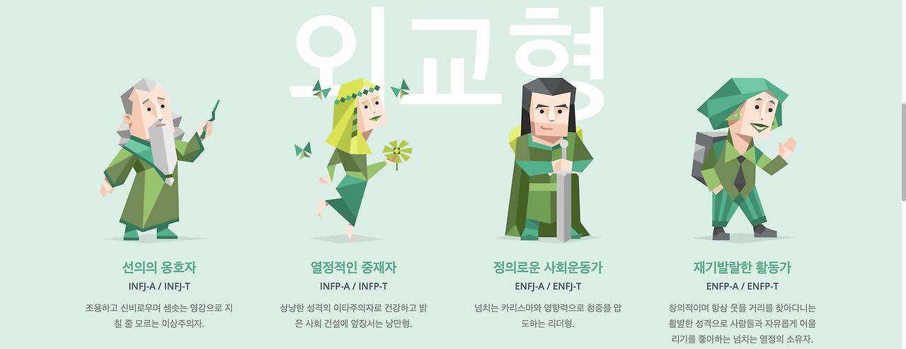 MBTI NF 네명이 개발하는 팀